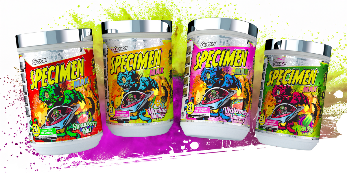 Specimen Max - High Stim Pre-Workout - Glaxon