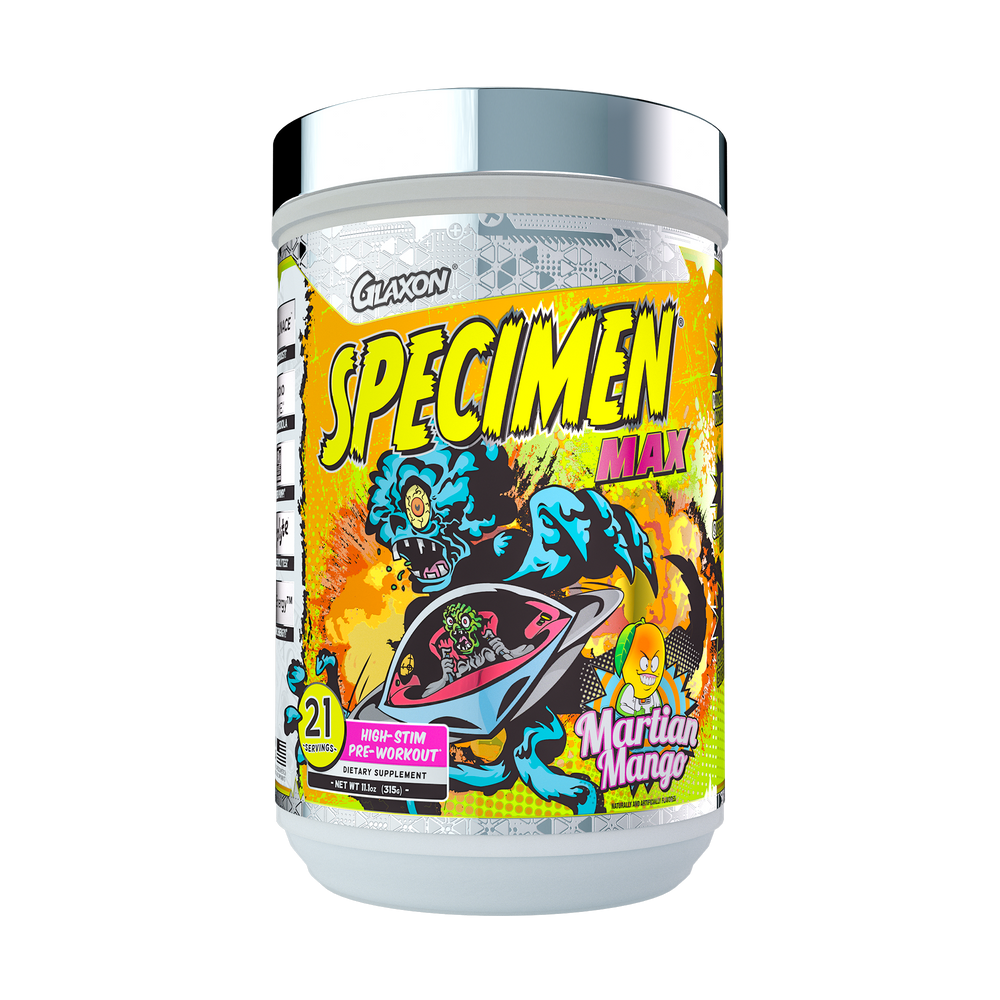 Specimen Max High Stim Pre Workout Glaxon