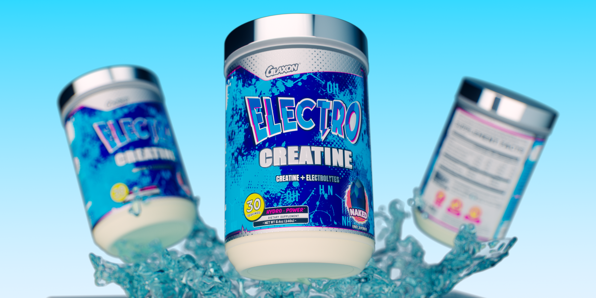 Electro Creatine - Electrolytes & Creatine - Glaxon